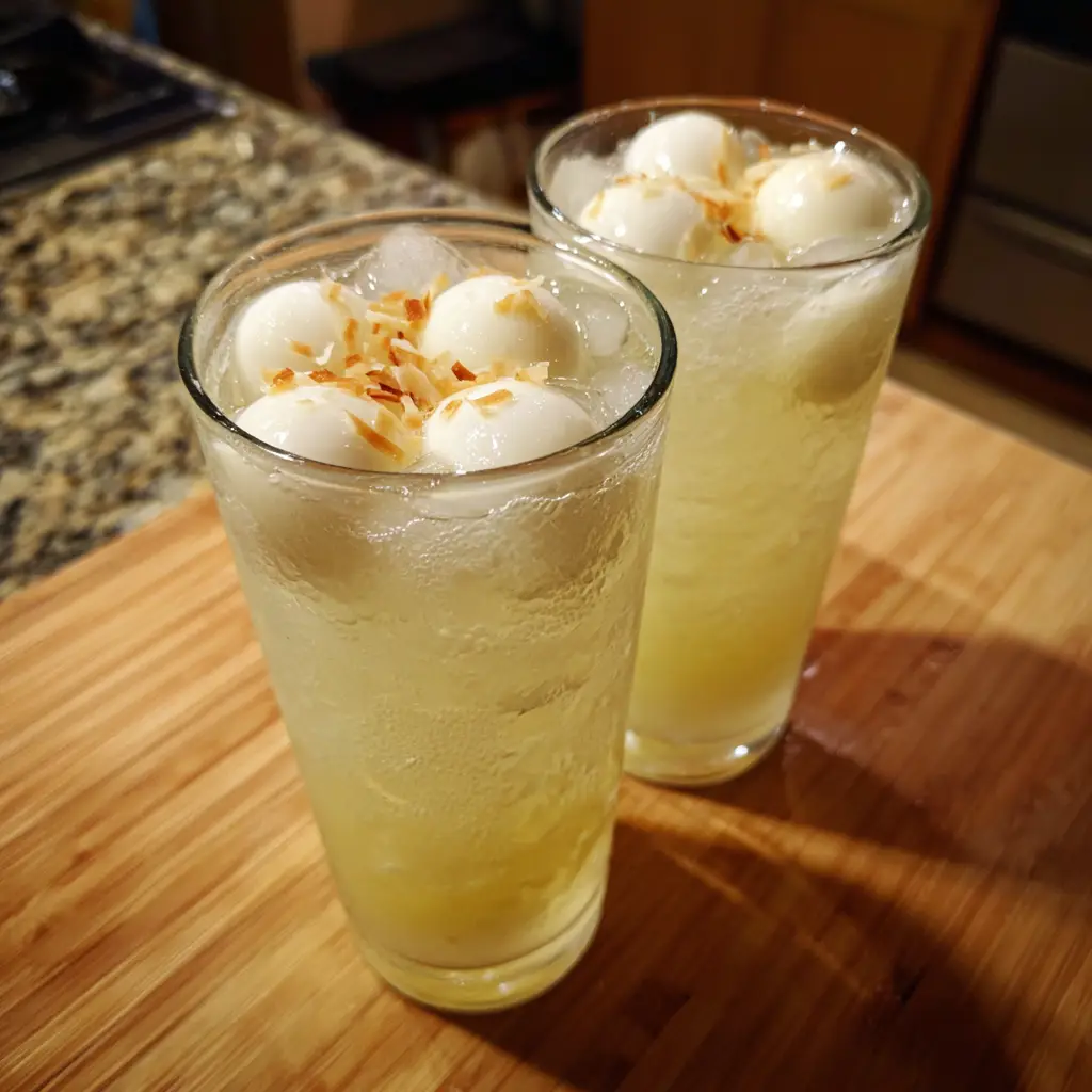 Drunk Ghost Cocktail A Spooky-Sweet Coconut Vanilla Highball ...